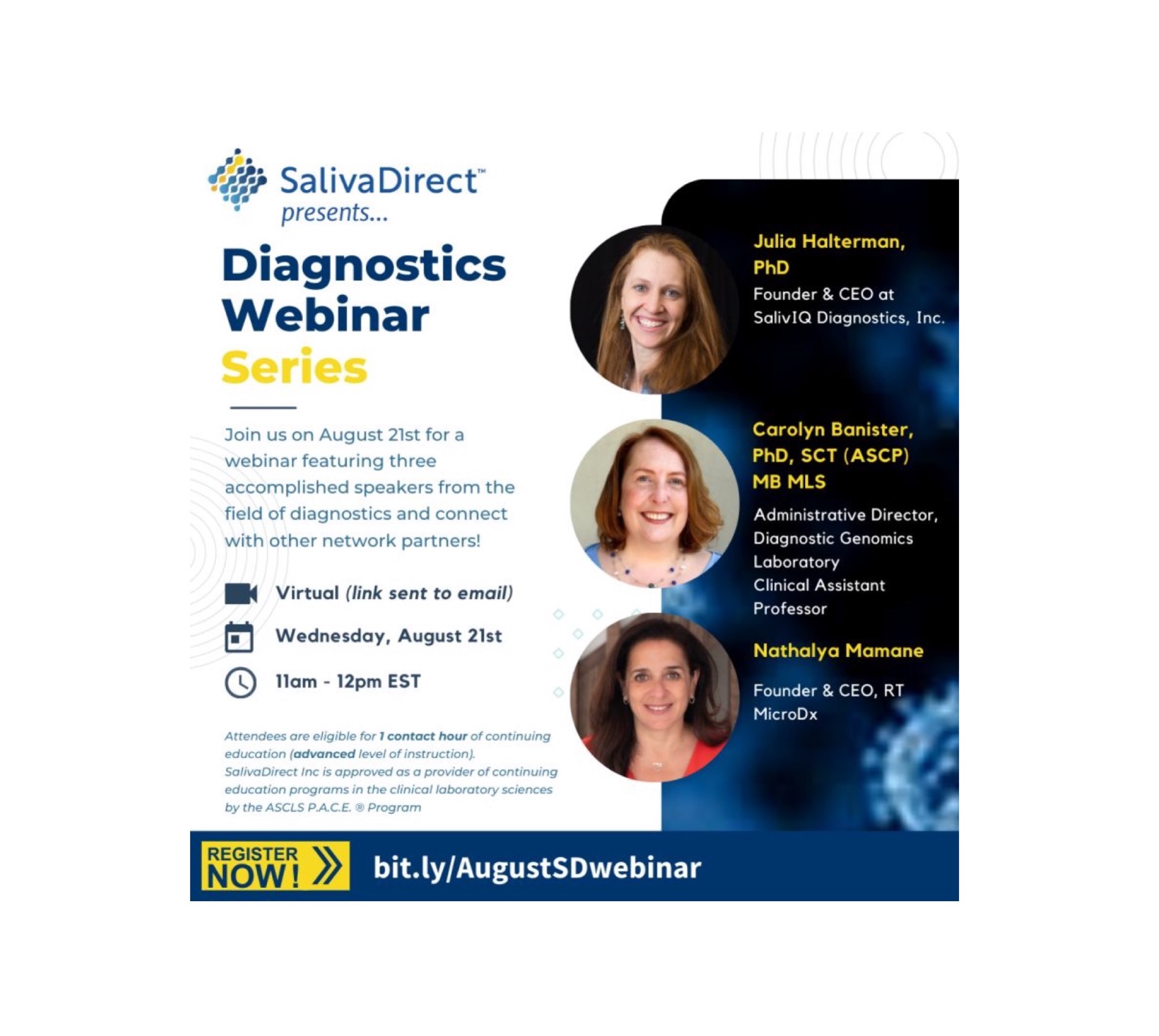 Webinar Presentation - SalivIQ Diagnostics